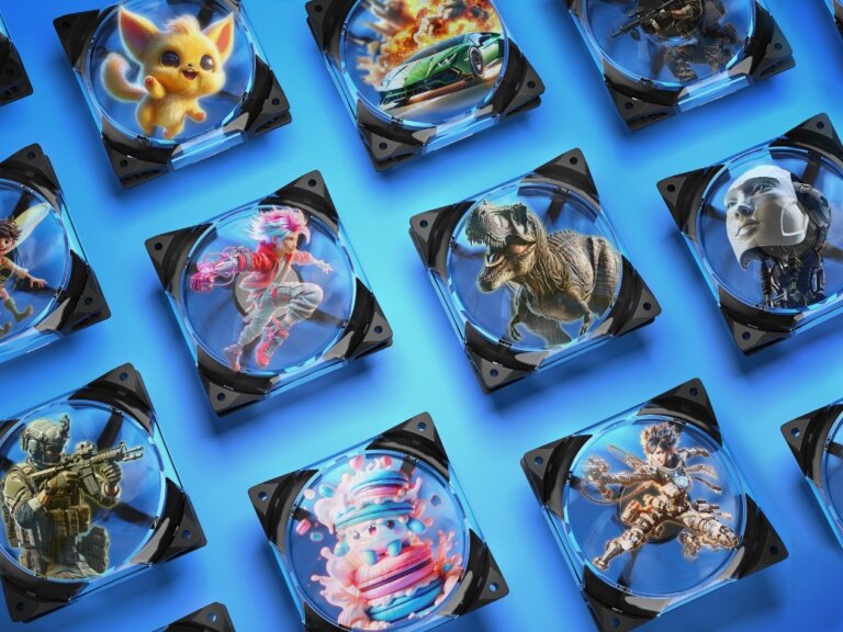 3 Steps to Customize the Image on Your HOLO FAN - COOLIFY