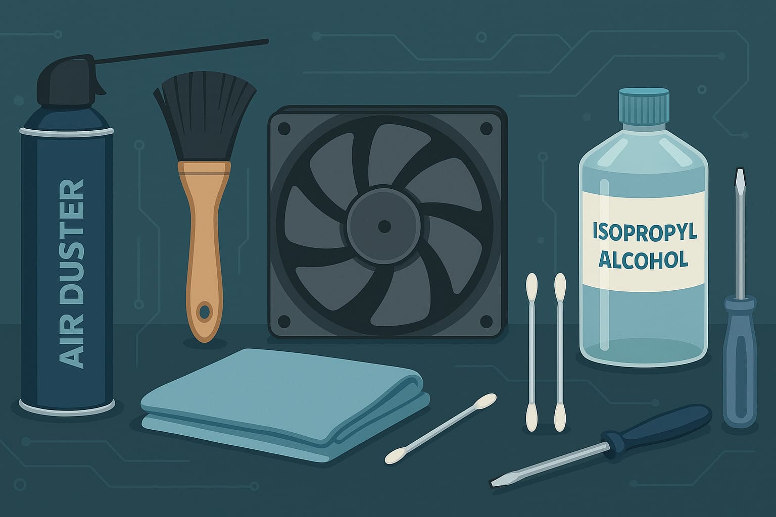 How to Clean Computer Fans Safely: The Complete 2025 Guide - COOLIFY